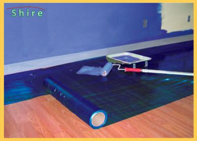China Durable Temporary PE Plastic Floor Protection Film Home Floor Decoration Protection Film for sale