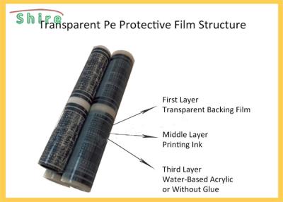 China PE Temporary Adhesive Film 24