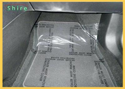 China Auto Carpet Protection Film 24 Inch X 600 Feet Printed Perforated for sale