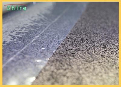 China Temporary Carpet Floor Protection Film Transparent Color Carpet Adhesive Mask for sale
