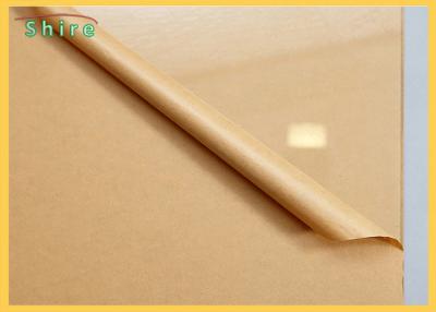 China Single Side Adhesion Surface Protection Paper PE Coated Kraft Protective Paper Moisture Proof for sale