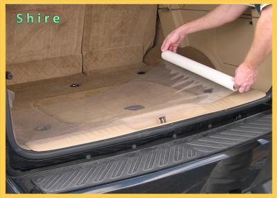 China PE Plasticover Carpet Protection Film 3/4 Mil Auto Carpet Plastic Sheet for sale