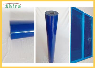 China Blue Color Self Adhesive Protective Film For Window Introduction for sale