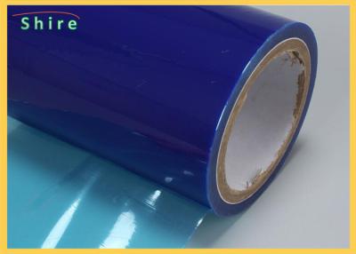 China Temporary 20microns 4000m Blue Film Window Protection for sale