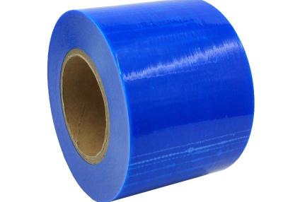 China Transparent Blue 50Mic 70Mic Window Glass Protection Film Weathering Resistance for sale