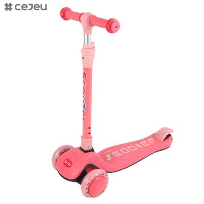 China 3 Wheel Kick Scooter, Kids Scooters 4 Level Adjustable Heights with 3 LED Wheels, Toddler Scooter for sale