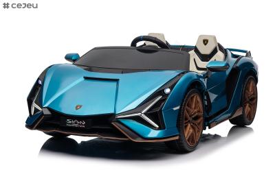 Cina Giro dei bambini 12V di Ktaxon sull'automobile, veicolo elettrico conceduto una licenza a di Lamborghini Veneno con controllo del genitore in vendita