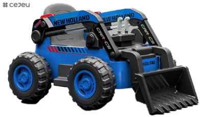 중국 New Holland Licensed 12V Electric Excavator Vehicle Construction Truck with Remote Control, Adjustable Bucket 판매용