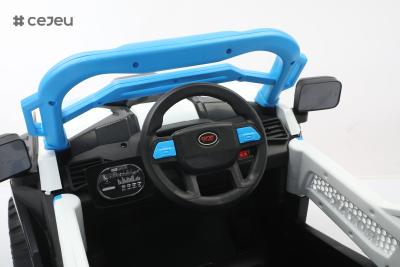 Cina CJ-6187 12V 2 Seater Kids Ride on UTV Car, 4.5AH Electric Vehicle Truck Car with 2x390W Motor，USB,MP3, music, Bluetooth in vendita