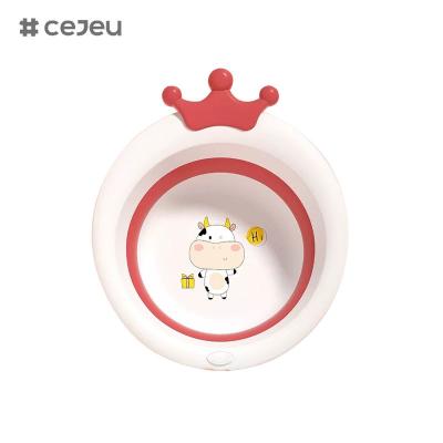 Cina CJ-JC1141, PP+TPEFoldable, baby wash basin, One key folding, storage conveniente, sempre e ovunque disponibile in vendita