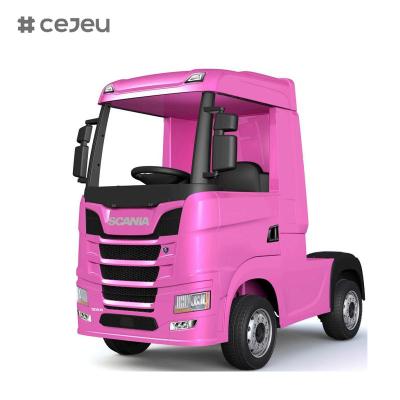 China CJ-HL698 SCANIA R SERIES TRUCK under license,12V10AH*1 35W*2 2.4G RC Music/Power display Forward/Backward High/Two doors for sale