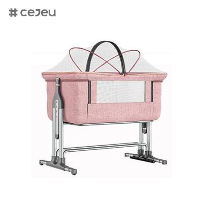 Cina CJ-CH-122 Metallo Moderno Multifunzionale Pieghevole Culla Bambini Culla Bambini Letto Culla Bambino Accanto Dormente in vendita