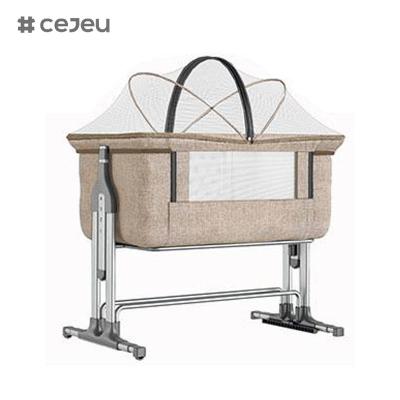 Cina CJ-CH-122 Metallo Moderno Multifunzionale Pieghevole Culla Bambini Culla Bambini Letto Culla Bambino Accanto Dormente in vendita