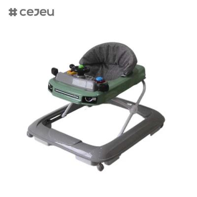 China CJ-XTD-401,2025 Nieuw model Baby Walker 3-in-1 Plastic Push Walker met verstelbare niveaus voor kinderen leren en lopen Europese standaard Te koop