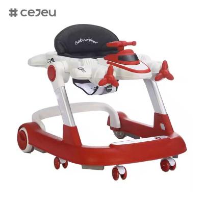 China CJ-MLT-611Latest Design Cheap Baby Walker Learning Walking/ Baby Walker with Music and Toys/Round Model Folding Baby Walker for sale