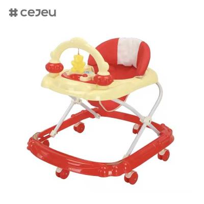 China CJ-BLK-613 Hot Selling Toys Baby Walker With 3 Adjustable Height Levels and High Backing for Comfort & Support for sale