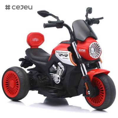 China CJ-JM3189 Hot Sale Rechargeable Battery Kids' Tricycle Electric Ride-on Car Toy for Children Inspired by Motorcycle for sale