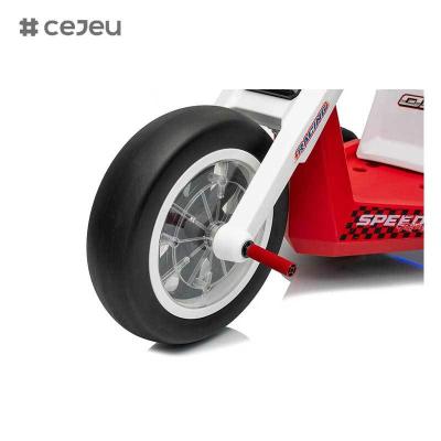 China CJ-XMX635 New Model 12V Rechargeable Kids Electric Car Ride on Toy With Lights and Music Electric Cars for Children for sale