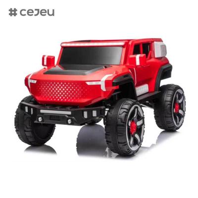China CJ-DLS-X22 2026 Remote Control 2-seater Children Riding Electric Toy Cars 12V Kids Car Off-Road Car for sale