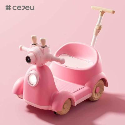 China CJ-TM-019 Headwind bubble blowing function / 6V 4.5A * 1 380*2 Early education function / Music / Stories / Battery level display / With handle for sale