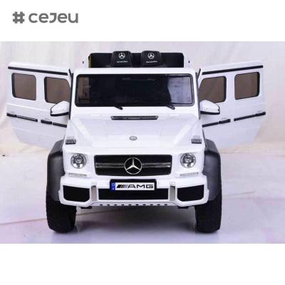 China CJ-ABL1801 S Hot Sale Double Seated Rocking Damping Ride on Car for Kids Electric 14 Year Olds Car with Trunk Kids Ride on Toy Mercedes-Benz Authorization for sale