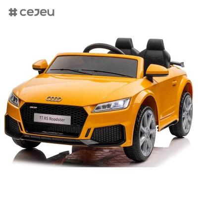 China CJ-XH-JC323 Licensed Audi TTRS Ride-On Toy Electric Remote Control Battery Operated Car for Kids Plastic Material 4 Wheels for sale