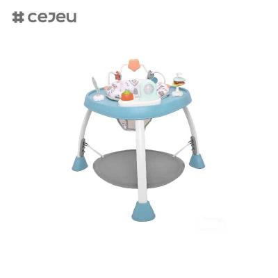 China CJ-BST-BC10 playcenter& activity tablewith  music and lights the footrest have  three height  adjustment,also can put on up tray as table plate for sale