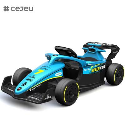 China CJ-BDQ-F1 New Cool Design Electric Go Kart Ride-On Car for 2-4 Years Old with Remote Controller Battery Powered Plastic Construction for sale