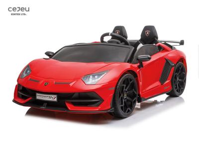Cina SVJ ha conceduto una licenza al giro a bassa velocità di Lamborghini 12v dell'automobile dei bambini sul bambino di 3 anni in vendita
