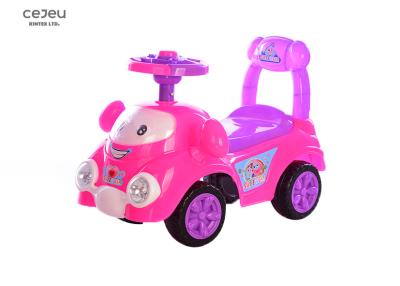 China Flashing Lights Foot To Floor Ride On Car 16KG Vehicle Foot To Floor With Backrest for sale