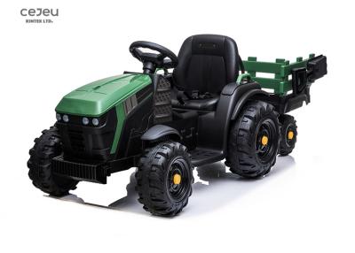 Cina Sei radio elettrica RC del trattore 12v1000MA TF di EVA Wheel Plastic Ride On in vendita