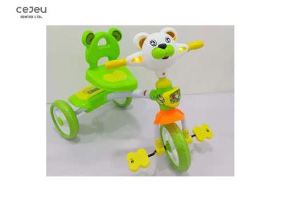 Cina Il triciclo di guida del bambino dell'età 3 ha caricato 25kg la plastica rosa Trike con il pedale infiammante in vendita