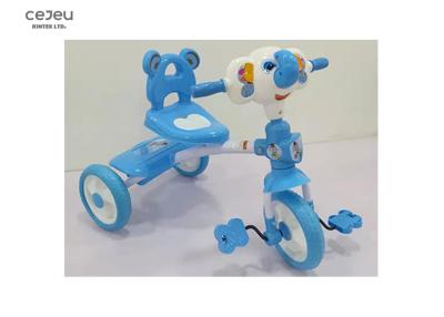 Cina Il triciclo di guida del bambino dell'età 3 ha caricato 25kg la plastica rosa Trike con il pedale infiammante in vendita