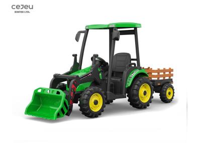 Cina i bambini del motore del gemello 12v guidano sul trattore e sul rimorchio con la luce del lavoro in vendita
