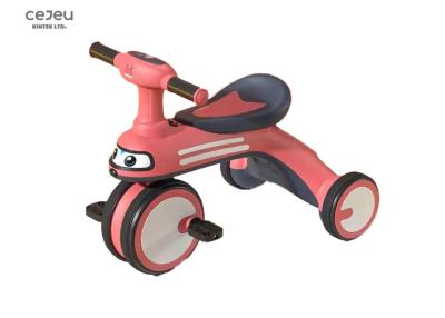 Cina 3 in 1 triciclo dei bambini per giallo leggero di bambini di 2 anni in vendita