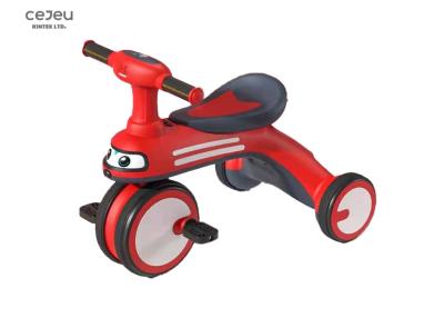 Cina 3 in 1 triciclo dei bambini per giallo leggero di bambini di 2 anni in vendita