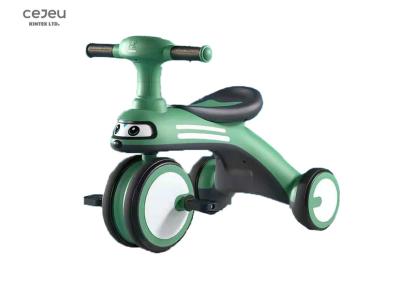 Cina 3 in 1 triciclo dei bambini per giallo leggero di bambini di 2 anni in vendita
