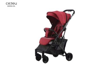 China Lightweight Foldable Baby Pushchair Stroller With PU Wheel for sale