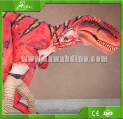 China KAWAH Dinosaur Park Attractive Adult Life size Dinosaur Costumes For Sale for sale