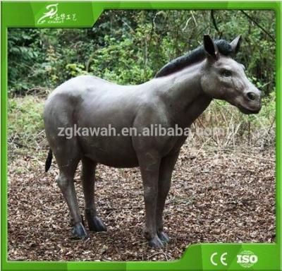 China KAWAH Factory Animated Lifelike Handmade Animatronic Life Size Horse for sale