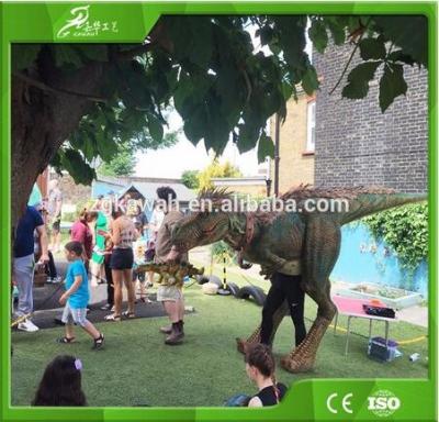 China KAWAH Attractive Life Size Aritificail Dinosaur Costume T-rex for sale
