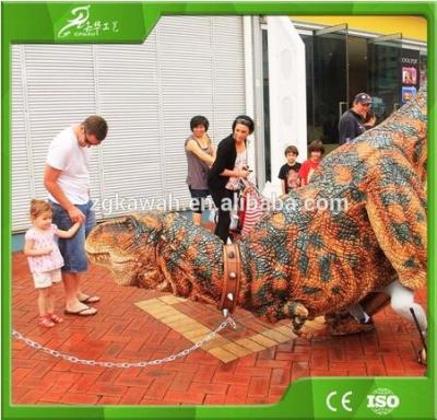 China KAWAH Fantastic Handmade Realistic Animatronic Foam Dinosaur Costume for sale