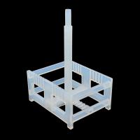China Ultra-High Purity PFA Injection Molded Wafer Cleaning Cassette for Semiconductor Processing for sale