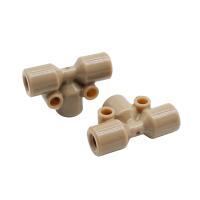 China High-Performance PEEK Chromatography Tee Joint / Precision Liquid Connector for Analytical Instruments for sale