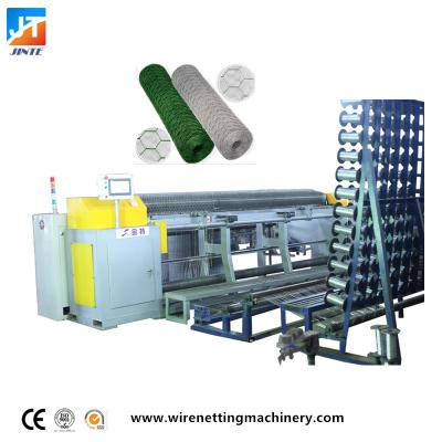 China Automatic PLC controlled Hexagonal Wire Netting Machine for sale