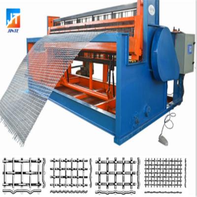 China Automatic Crimped Wire Mesh Weaving Machine/Hydraulic Power 65Mn Wire mesh Weaving Mesh Loom for sale