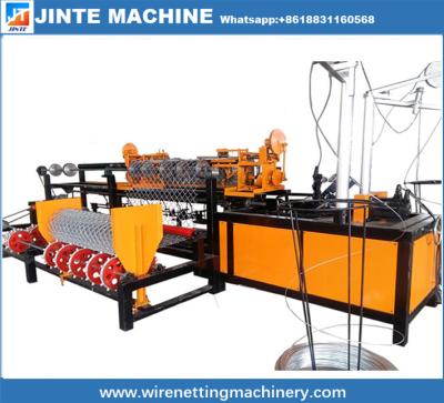 China Machine of Chain link wire mesh, weave machine Professional manufacturer,Automatic single-wire chain link fence machine for sale