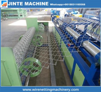 China New design Semi Automatic Chain Link Fence Machine With Good Quality for sale