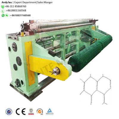 China Brand New Full Automatic Hexagonal Wire Mesh Netting making Machine for sale