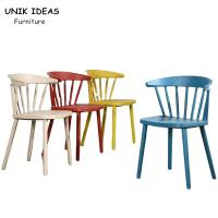 China Ergonomic Nordic Stackable Dining Chair PP Plastic 150kg Capacity Non Slip Feet for sale